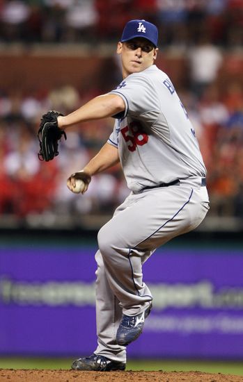 Los Angeles Dodgers Starting Pitcher Chad Editorial Stock Photo - Stock ...