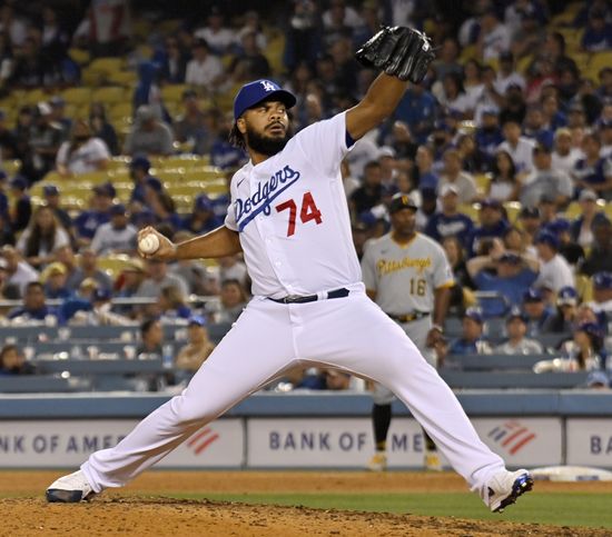 Los Angeles Dodgers Closing Pitcher Kenley Editorial Stock Photo ...