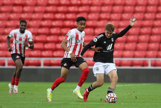 Adrion Pajaziti Fulham Harrison Sohna Sunderland Editorial Stock Photo ...