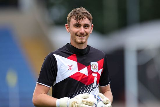 Crewe Alexandra Goalkeeper Sam Booth 27 Editorial Stock Photo - Stock ...