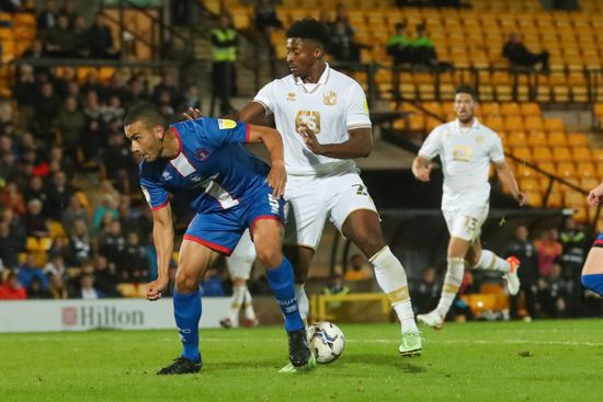 Port Vale Forward Devante Rodney 21 Editorial Stock Photo - Stock Image ...