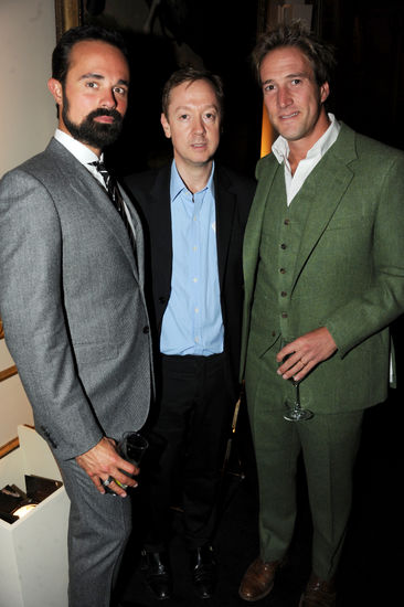Evgeny Lebedev Georgie Gregg Ben Fogle Editorial Stock Photo - Stock ...