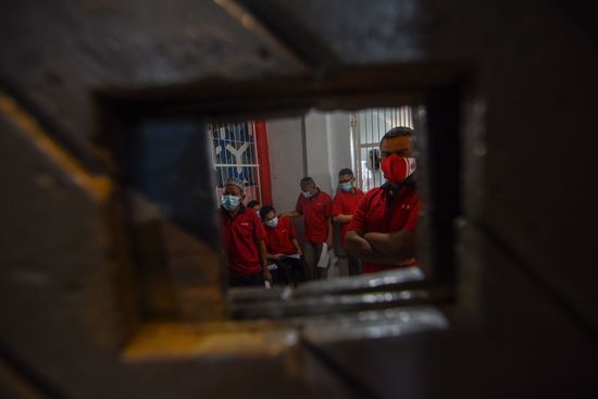 Number Inmates Line Waiting Their Turn Editorial Stock Photo - Stock ...