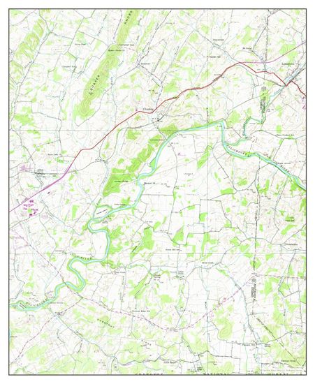 Usa Timeless Maps Chuckey Tennessee Map Editorial Stock Photo - Stock ...