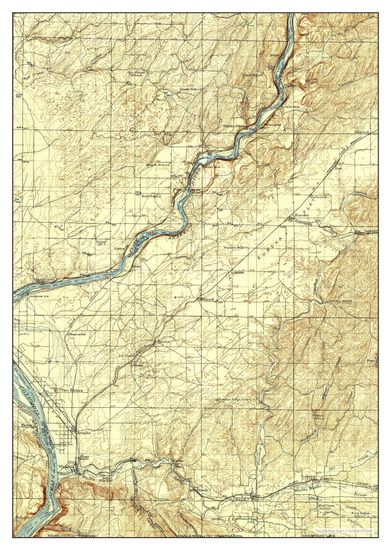 Usa Timeless Maps Wallula Washington Map Editorial Stock Photo - Stock ...