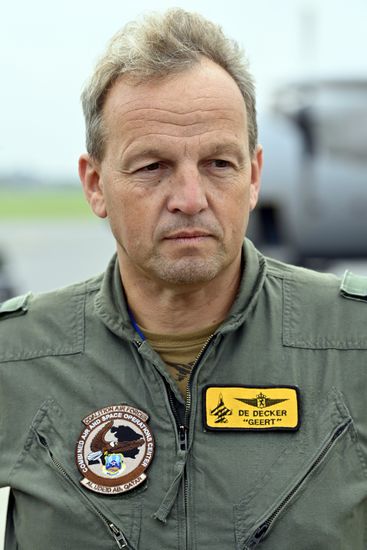 Chief Staff Geert De Decker Pictured Editorial Stock Photo - Stock ...