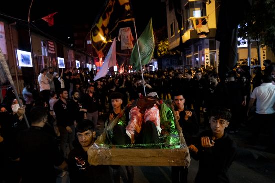 Devotees Take Part Mourning Rituals Commemorate Editorial Stock Photo ...