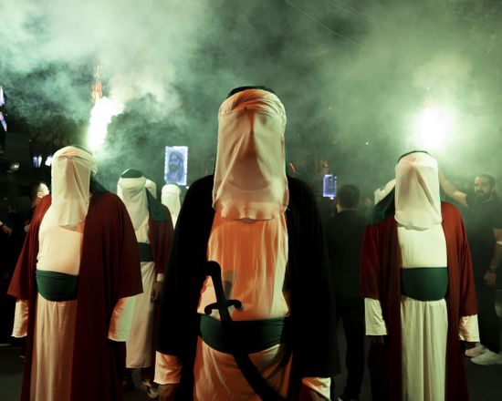 Devotees Take Part Mourning Rituals Commemorate Editorial Stock Photo ...