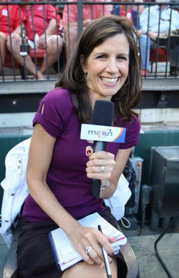 Masn Regional Sports Network Sideline Reporter Editorial Stock Photo ...