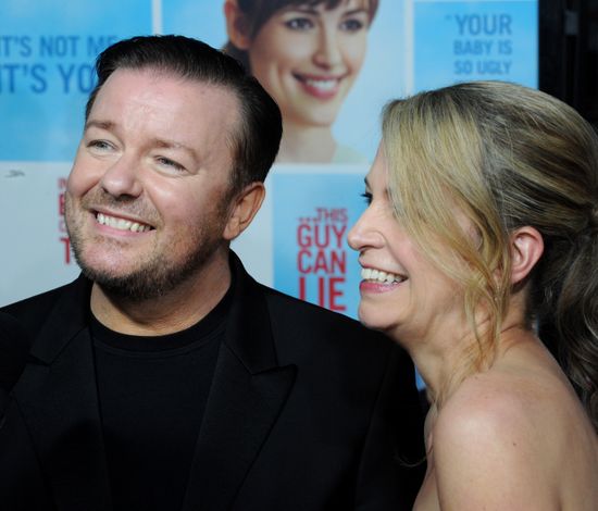 Cowriter Codirector Cast Member Ricky Gervais Editorial Stock Photo ...