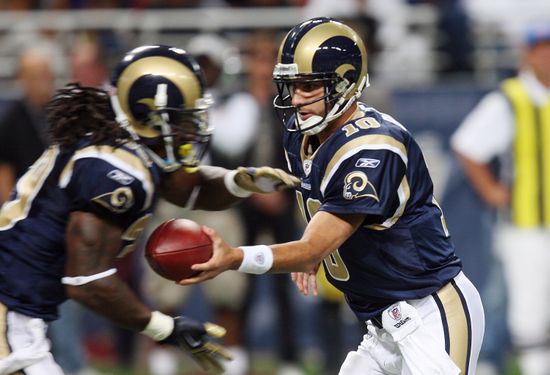 St Louis Rams Quarterback Marc Bulger Editorial Stock Photo - Stock ...