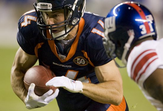 Denver Broncos Wide Receiver Brandon Stokley Editorial Stock Photo ...