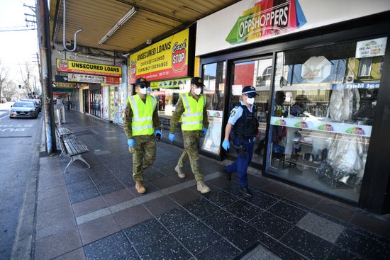 Nsw Police Defence Force Members On Editorial Stock Photo - Stock Image ...
