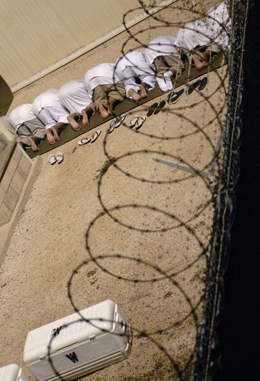 Group Detainees Joint Task Force Guantanamo Editorial Stock Photo ...