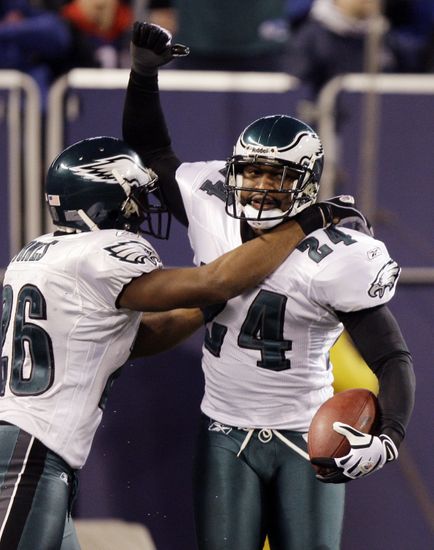 Philadelphia Eagles Sheldon Brown Reacts After Editorial Stock Photo ...