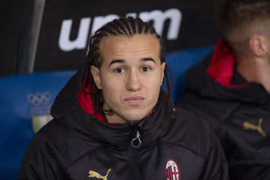 Diego Laxalt Milan During Serie Match Editorial Stock Photo - Stock ...