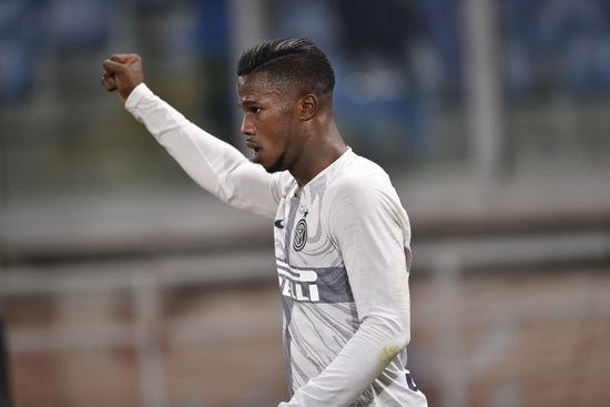 Keita Bald Inter Milan Celebrates Scoring Editorial Stock Photo - Stock ...