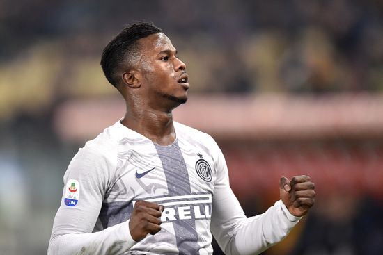 Keita Bald Inter Milan Celebrates Scoring Editorial Stock Photo - Stock ...