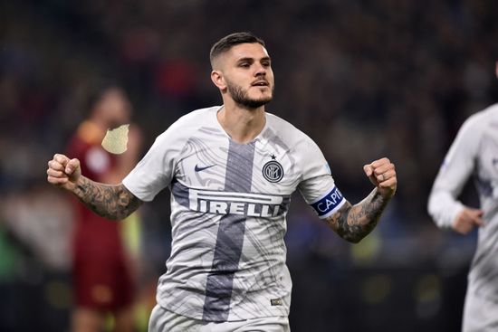 Mauro Icardi Inter Milan Celebrates Scoring Editorial Stock Photo ...