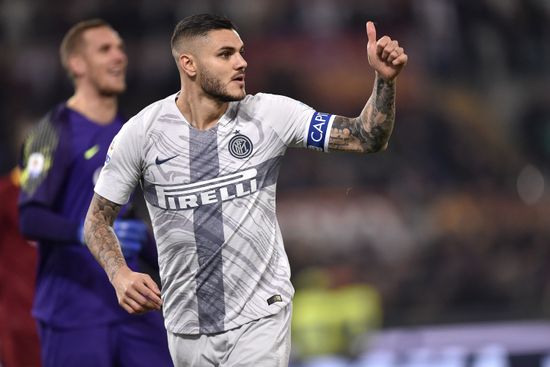 Mauro Icardi Inter Milan During Serie Editorial Stock Photo - Stock ...