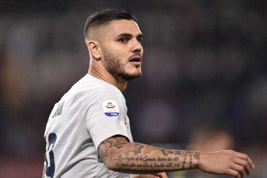 Mauro Icardi Inter Milan During Serie Editorial Stock Photo - Stock ...