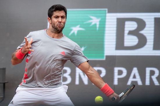 Fernando Verdasco Spa Action Against Kyle Editorial Stock Photo - Stock ...