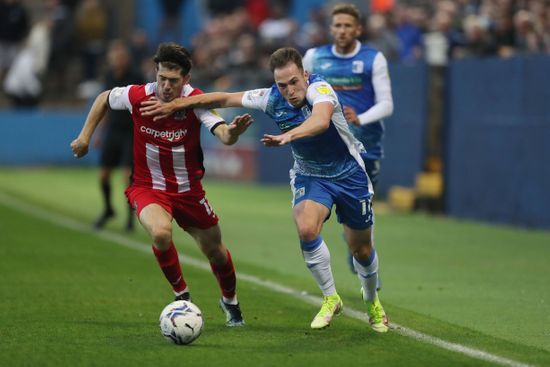 Barrows Josh Kay Action Exeter Citys Editorial Stock Photo - Stock ...