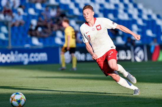 Szymon Zurkowski Poland During Uefa European Editorial Stock Photo ...