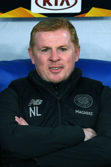 Neil Lennon Manager Celtic During Uefa Editorial Stock Photo - Stock ...