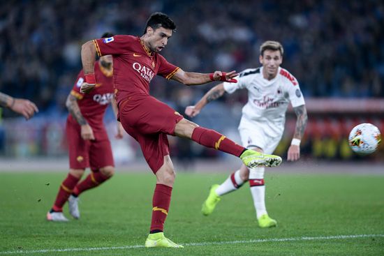 Javier Pastore Roma During Serie Match Editorial Stock Photo - Stock ...