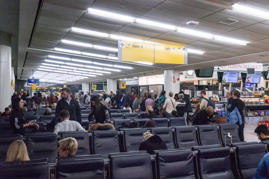 Inside Gate Hall Area Terminal 1 Editorial Stock Photo - Stock Image ...