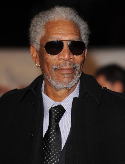 American Actor Morgan Freeman Attends Premiere Editorial Stock Photo ...