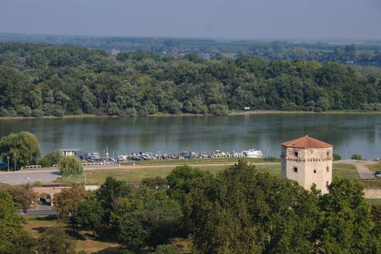 Nebojsja Tower Kula Nebojsa 15th Century Editorial Stock Photo - Stock ...