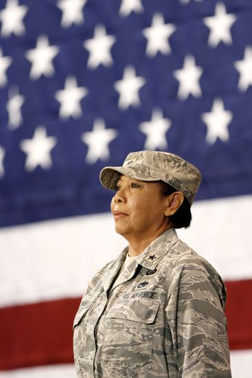 Brigadier General Mary J Kight Participates Editorial Stock Photo ...