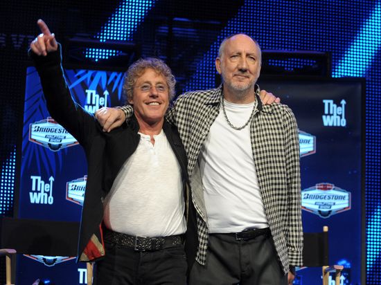 Pete Townshend R Roger Daltry Who Editorial Stock Photo Stock Image