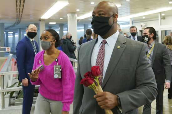 Sen Tim Scott Rsc Arrives Us Editorial Stock Photo - Stock Image ...
