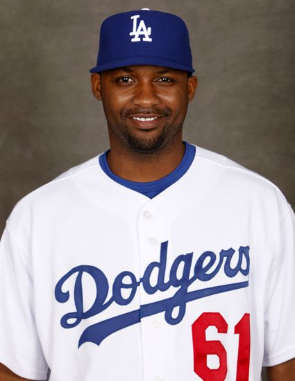 Los Angeles Dodgers Prentice Redman Photo Editorial Stock Photo - Stock ...