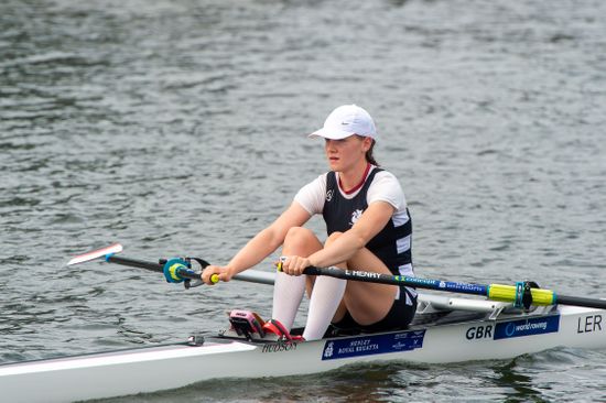 Rower Lauren R Henry Leicester Rowing Editorial Stock Photo - Stock ...