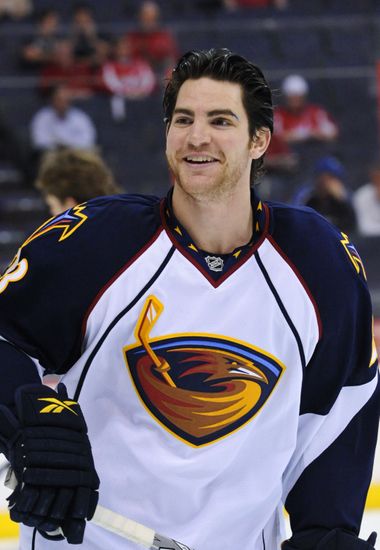Atlanta Thrashers Jim Slater 23 Warms Editorial Stock Photo - Stock ...