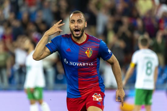 Basels Arthur Cabral Cheers After Scoring Editorial Stock Photo - Stock ...