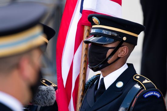 United States Color Guard Arrives Before Editorial Stock Photo - Stock ...