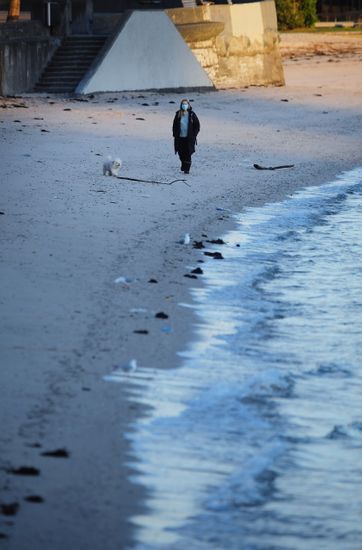 Freyberg Beach 730am Friday During Level Editorial Stock Photo - Stock ...