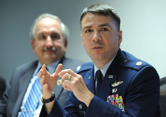 Lt Col Charles Tomko Commander Air Editorial Stock Photo - Stock Image ...