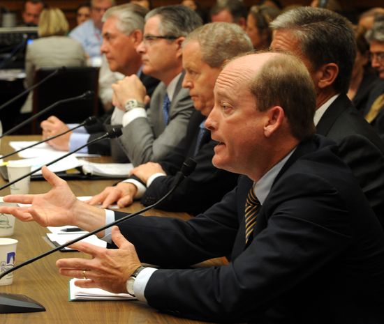 Exxonmobil Chairman Ceo Rex Tillerson Chevron Editorial Stock Photo ...