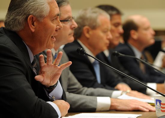 Exxonmobil Chairman Ceo Rex Tillerson Chevron Editorial Stock Photo ...