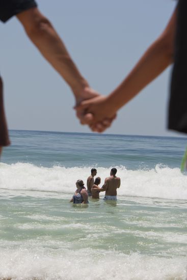 Tourist Swim Surf Several Hundred People Editorial Stock Photo - Stock ...