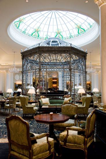 Thames Foyer Savoy Hotel London England Editorial Stock Photo - Stock ...