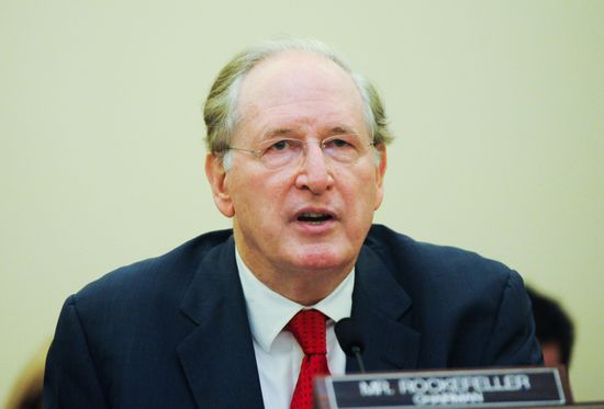 Sen Jay Rockefeller Dwv R Chairman Editorial Stock Photo - Stock Image ...