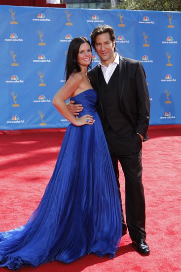 Henry Ian Cusick His Wife Annie Editorial Stock Photo - Stock Image ...