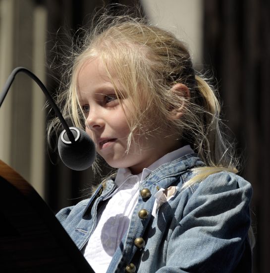 Sevenyearold Maya Michelle Podejma Who Lost Editorial Stock Photo ...